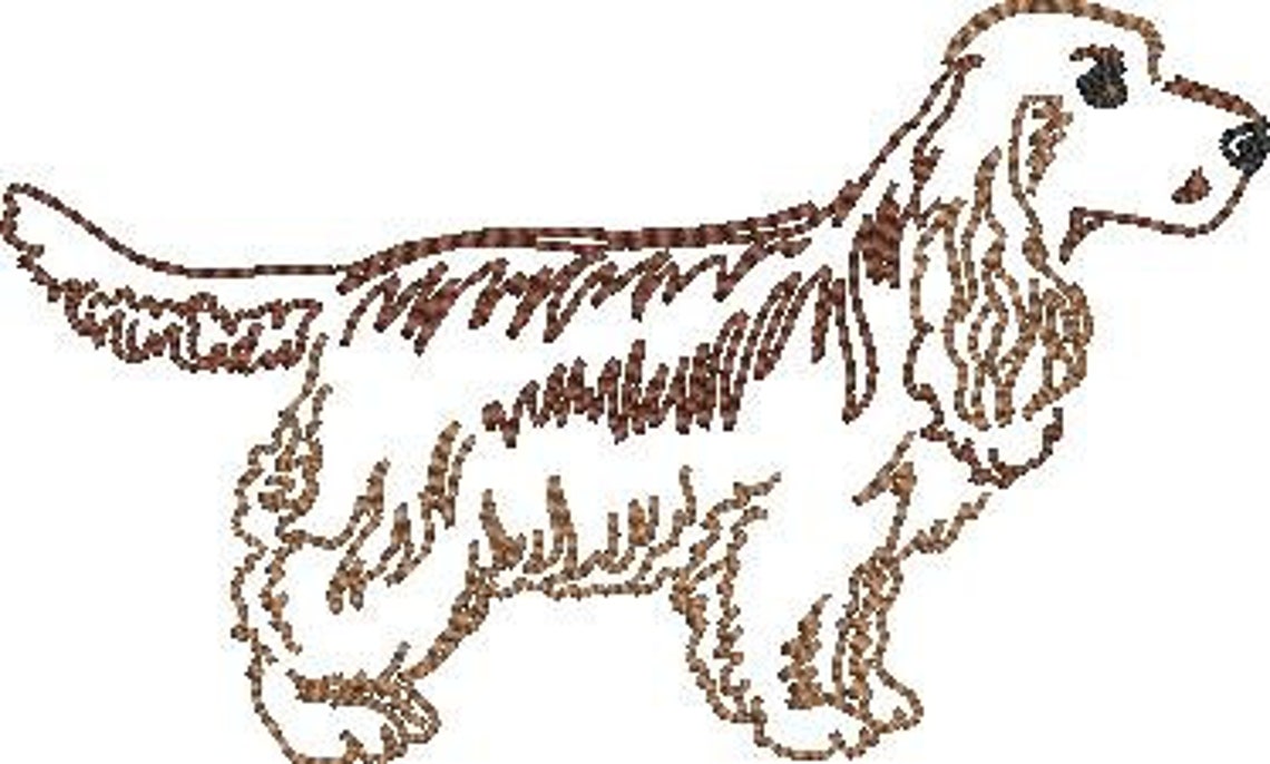 Embroidery File Dog Breeds 4 Size 10 X 10 Cm Leonberger - Etsy