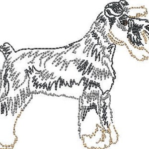 Embroidery File Dog Breeds 4 Size 10 X 10 Cm Leonberger - Etsy