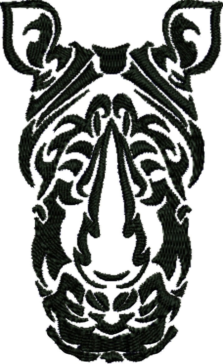 Embroidery File Big Africa 10 X 10 Cm Embroidery Set Embroidery Motifs ...