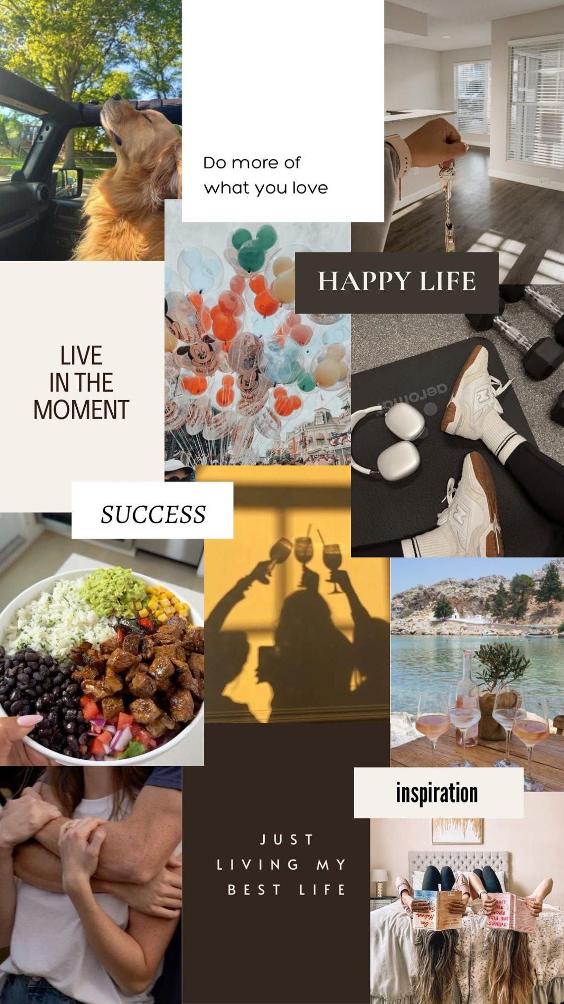 Vision Board iPhone Wallpaper - Etsy