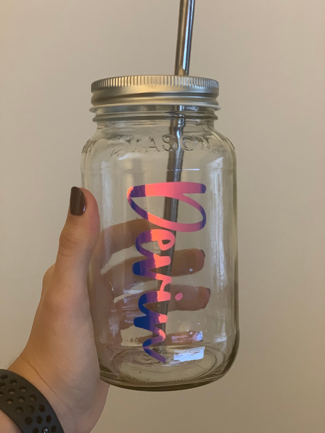 Personalized Mason Jars - Etsy