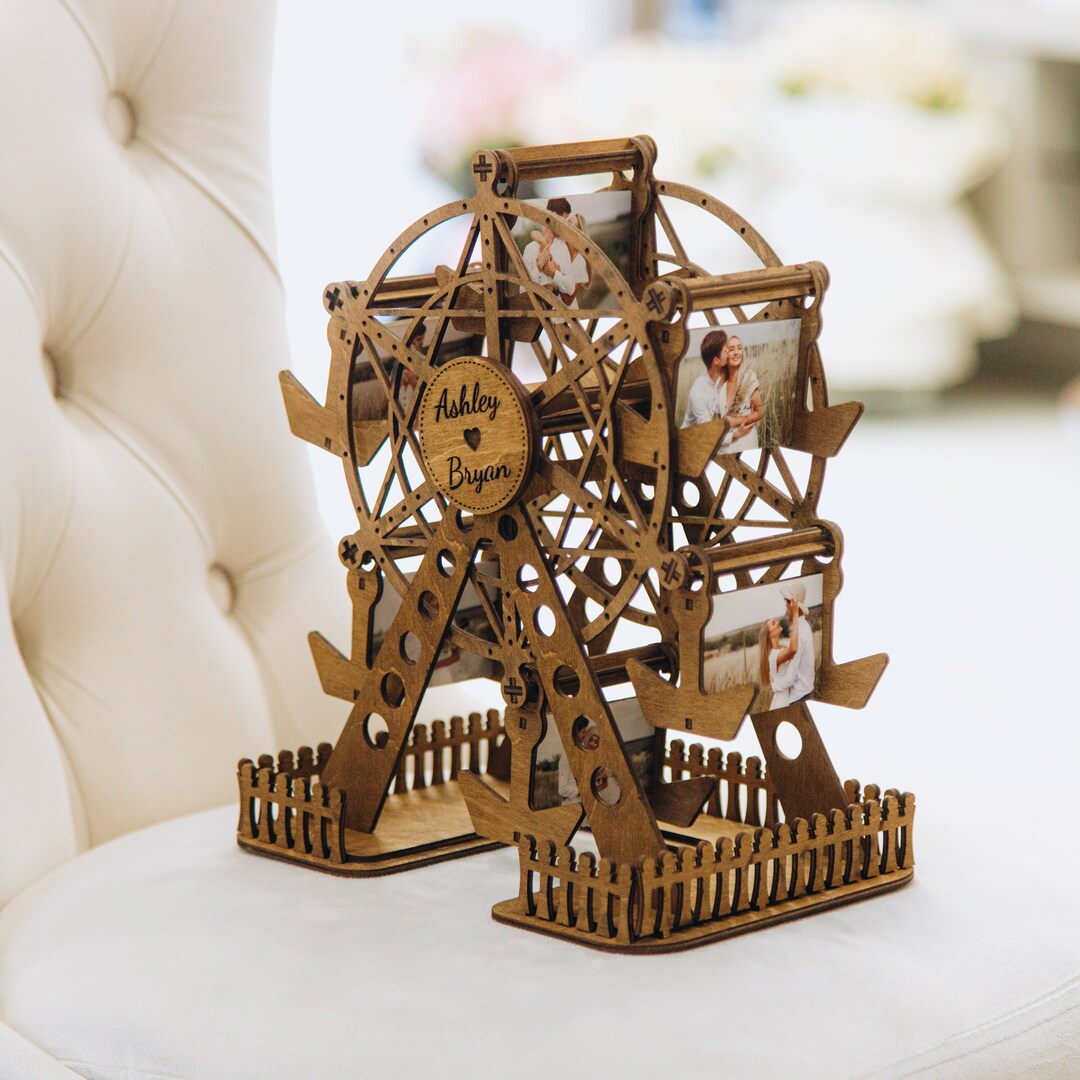 Ferris Wheel Photo Frame Wedding Gift for Couple Anniversary Gift for ...