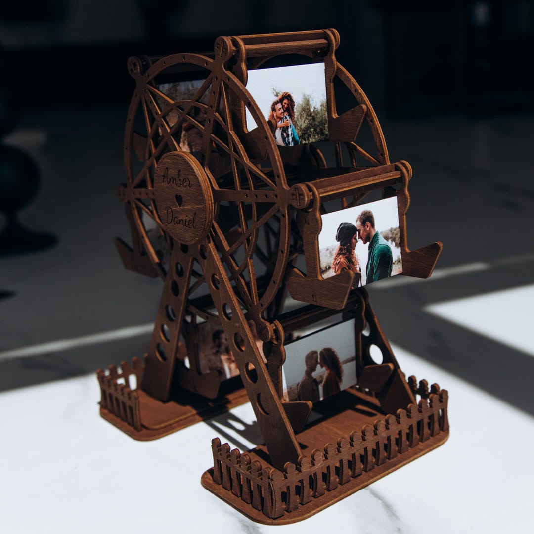 Personalized Photo Ferris Wheel Christmas Unique Wedding Gift for ...