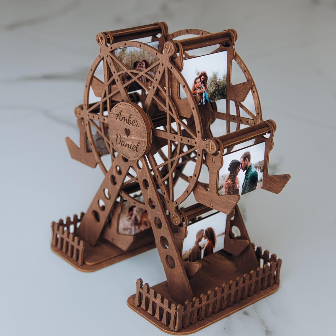 Personalized Photo Ferris Wheel Christmas Unique Wedding Gift for ...