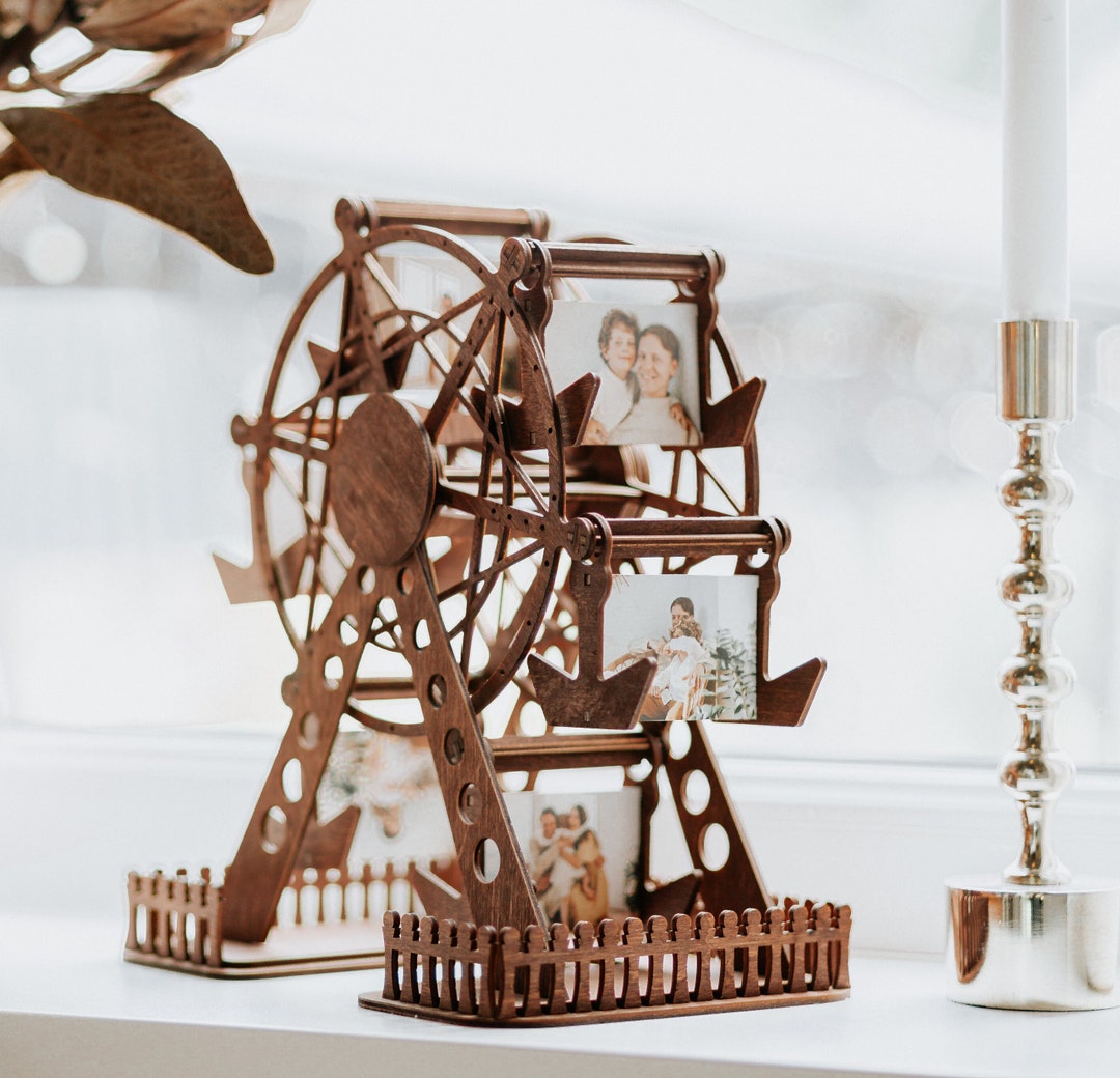 Gift for Her Him Unique Wedding Photo Gift for Couple Custom Wooden ...