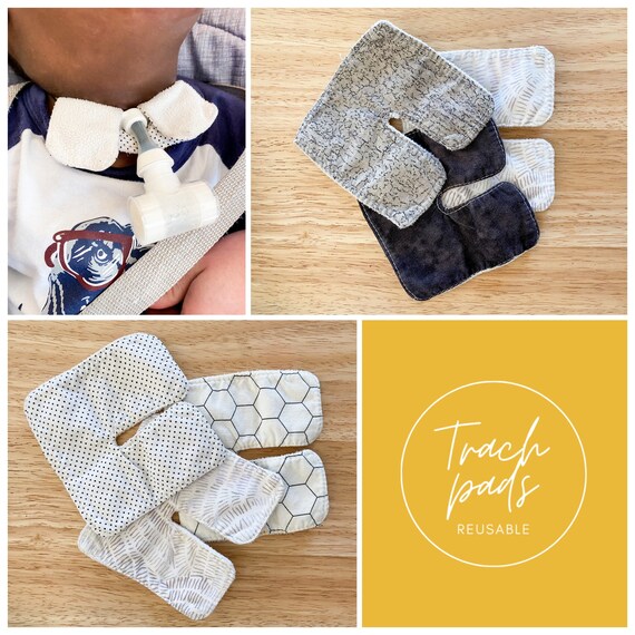 Organic Fabric Trach Pads - Etsy