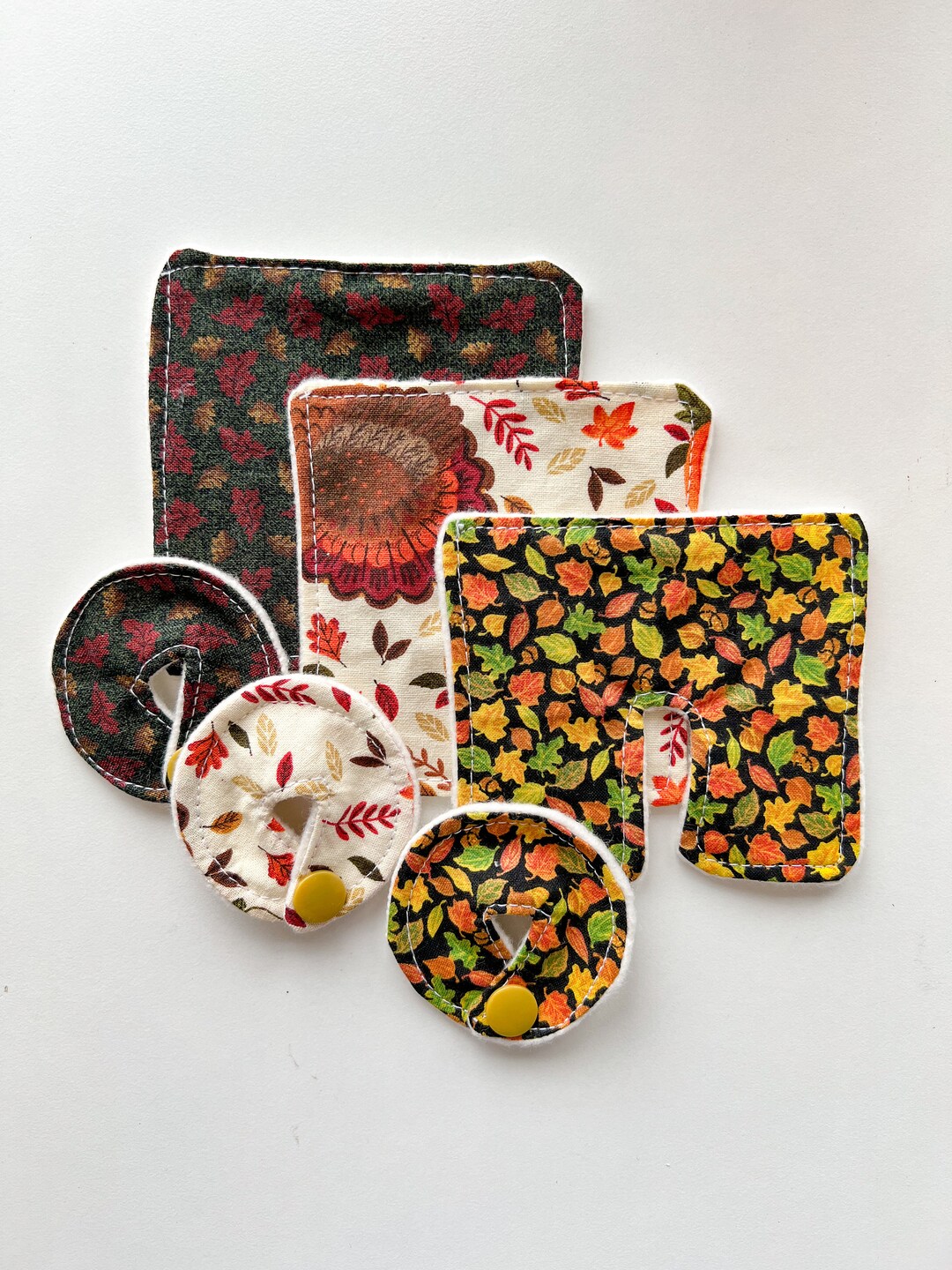 Organic Fall Themed Trach and Gtube Pads - Etsy