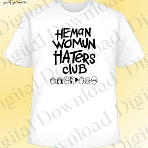 Little Rascals He-man Woman Hater Club Graphic - Etsy