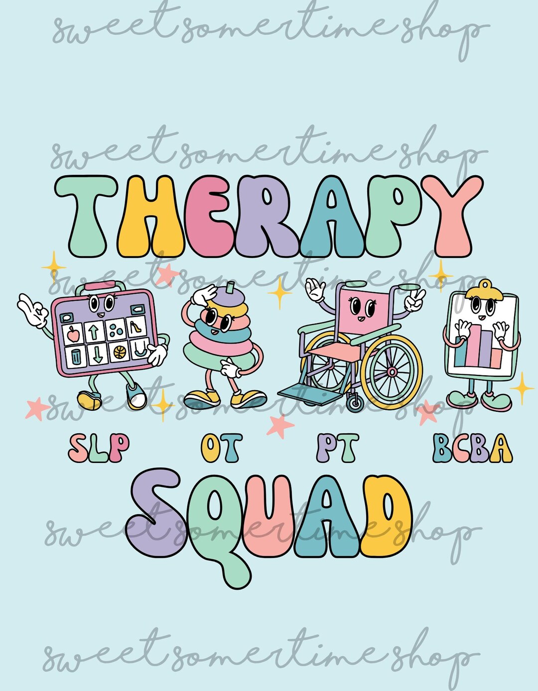 Therapy Squad Ot/pt/speech/bcba Digital Download - Etsy