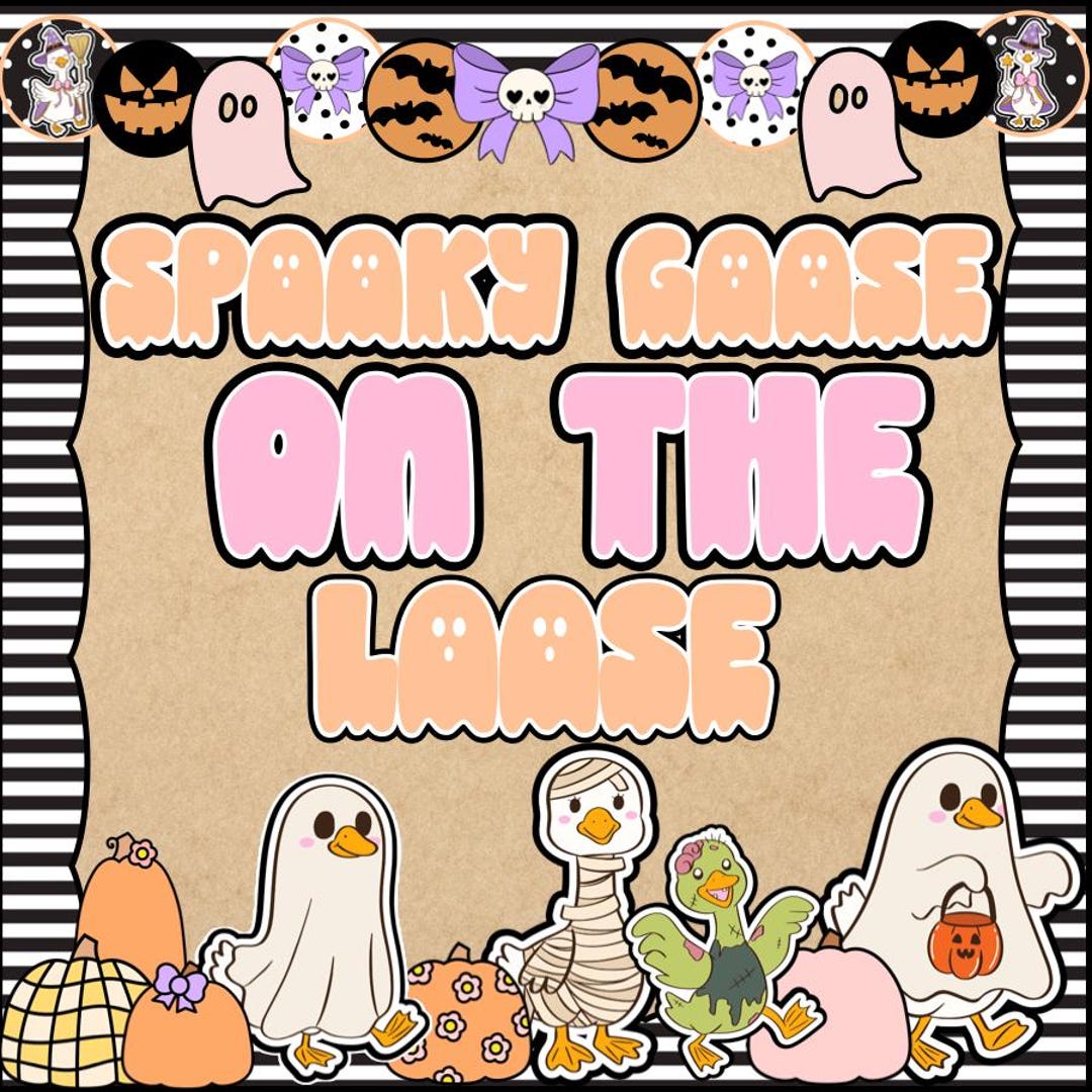 Halloween Classroom Bulletin Board Kit: Spooky Decor - Etsy