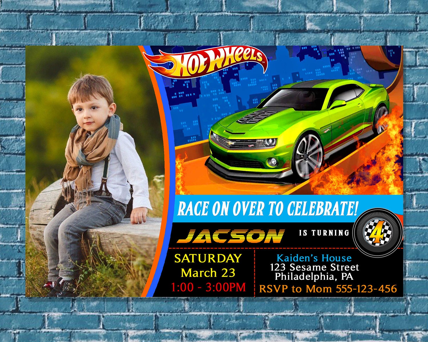 Hot Wheels Birthday Party Activities Descendants Invitations Reverasite
