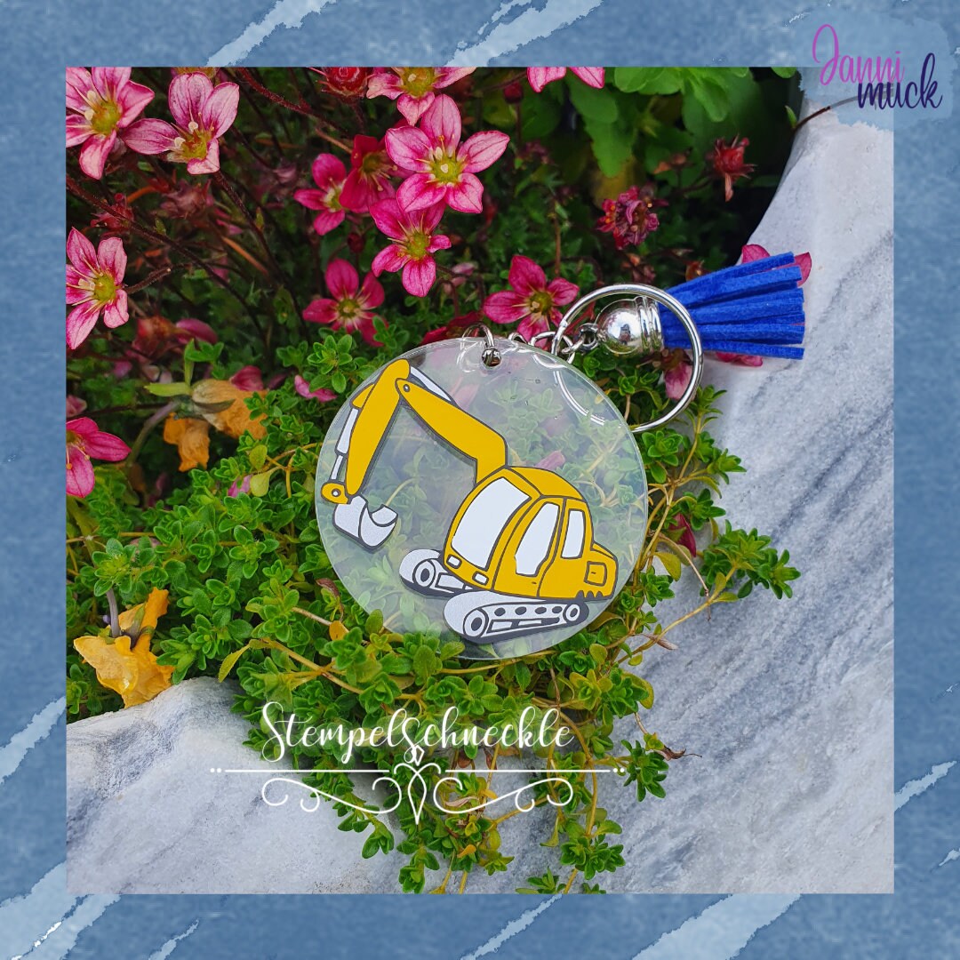 Plotterdatei Bagger, svg, dxf, pdf, png Plottermotiv - Etsy.de