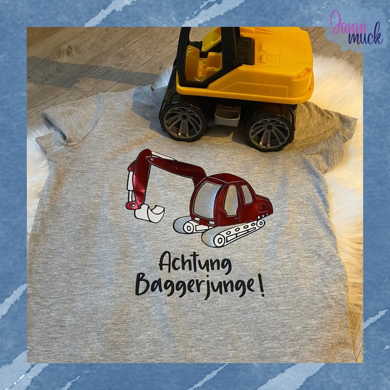 Plotterdatei Bagger svg dxf pdf png Plottermotiv - Etsy.de