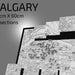 3D Calgary | Digital Files | 3D STL File | Calgary 3D Map | 3D City Art ...