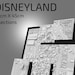 3D Disneyland | Digital Files | 3D STL File | Disneyland 3D Map | 3D ...