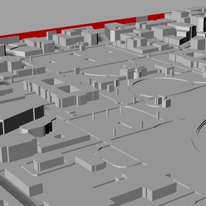 3D Washington D.C | Digital Files | 3D STL File | Washington 3D Map ...