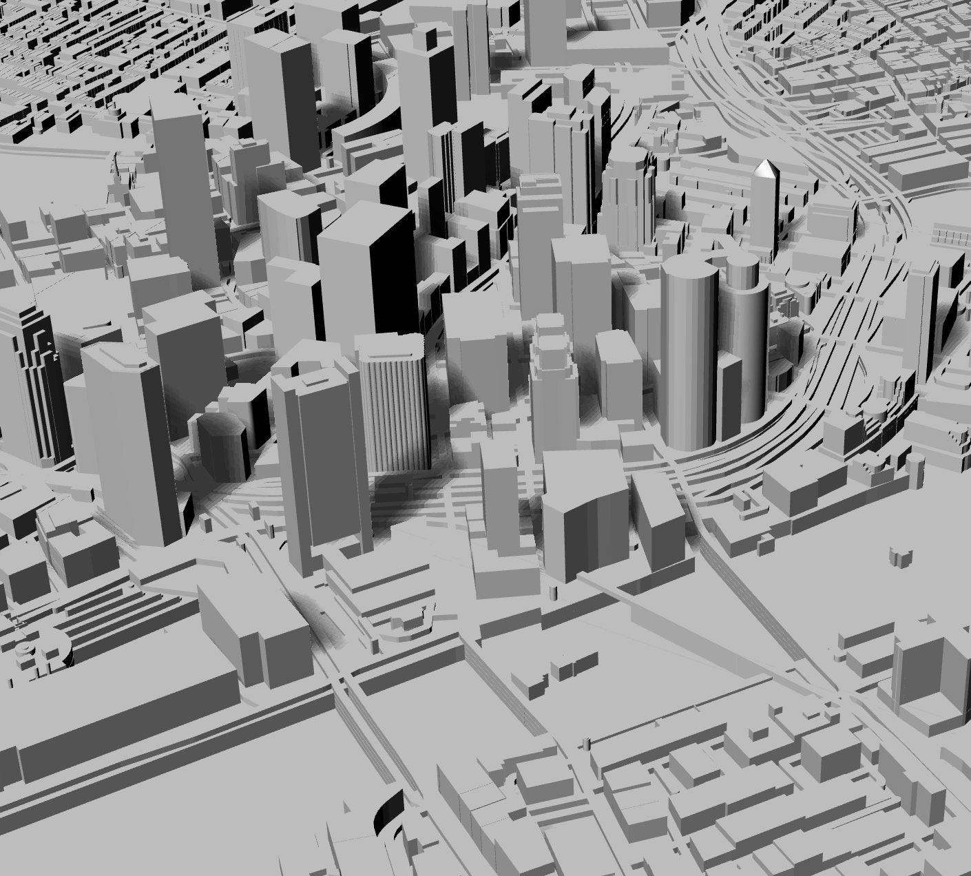 3D Boston Digital Files 3D STL File Boston 3D Map 3D - Etsy