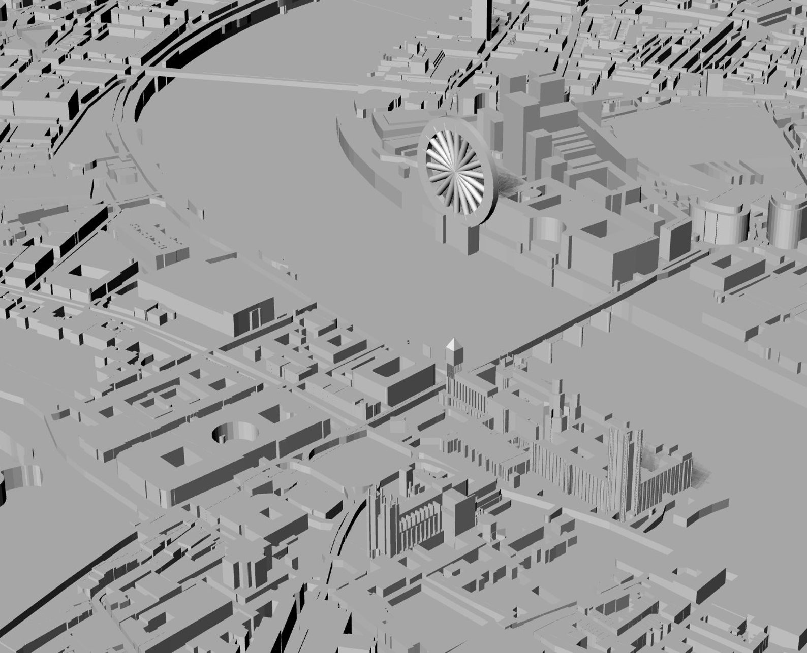 3D London | Digital Files | 3D STL File | London 3D Map | 3D City Art ...