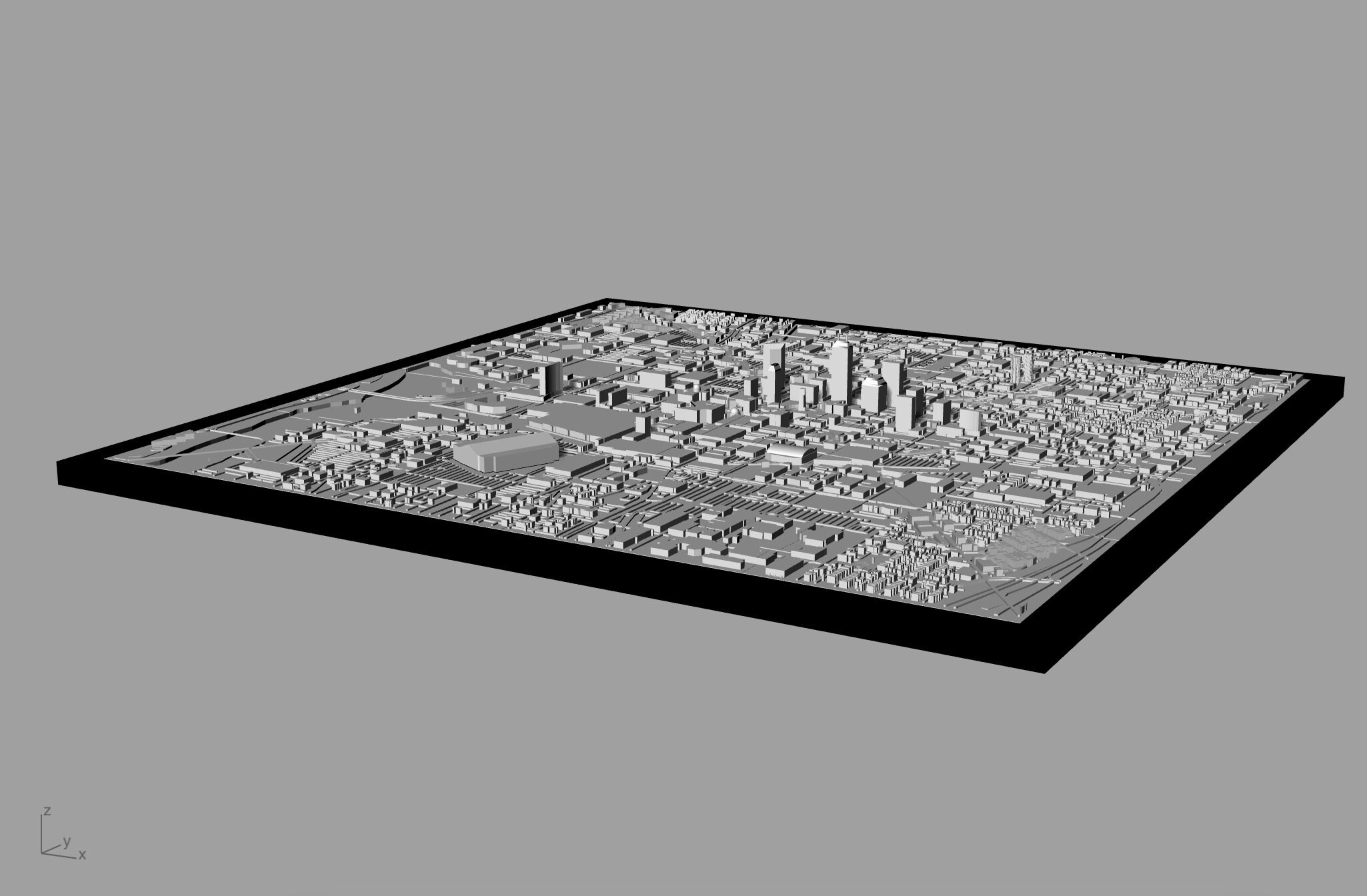 3D Indianapolis Digital Files 3D STL File Indianapolis - Etsy