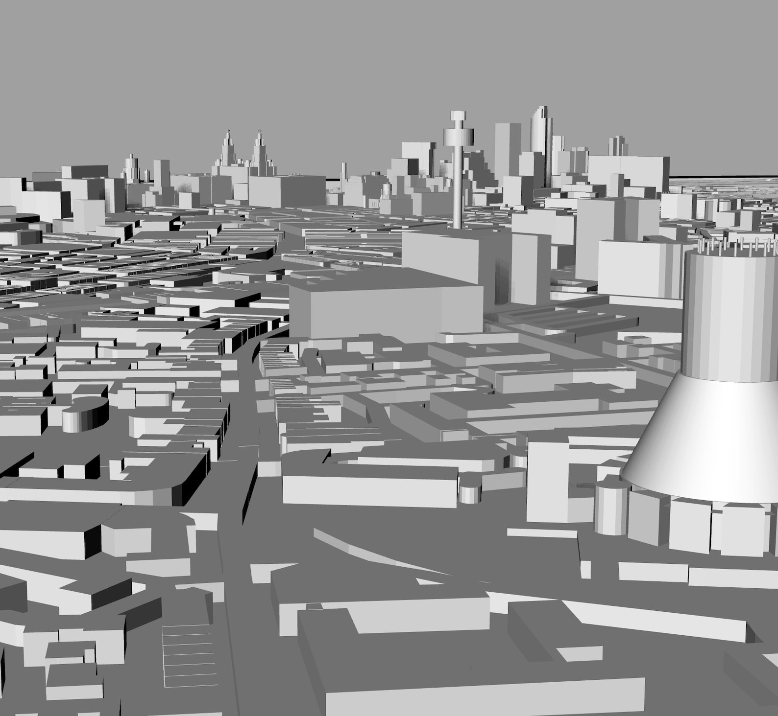 3D Liverpool Digital Files 3D STL File Liverpool 3D Map - Etsy