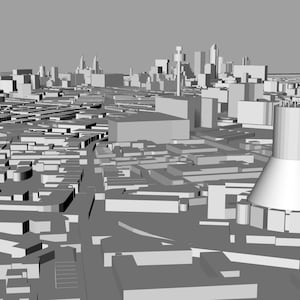 3D Liverpool | Digital Files | 3D STL File | Liverpool 3D Map | 3D City ...