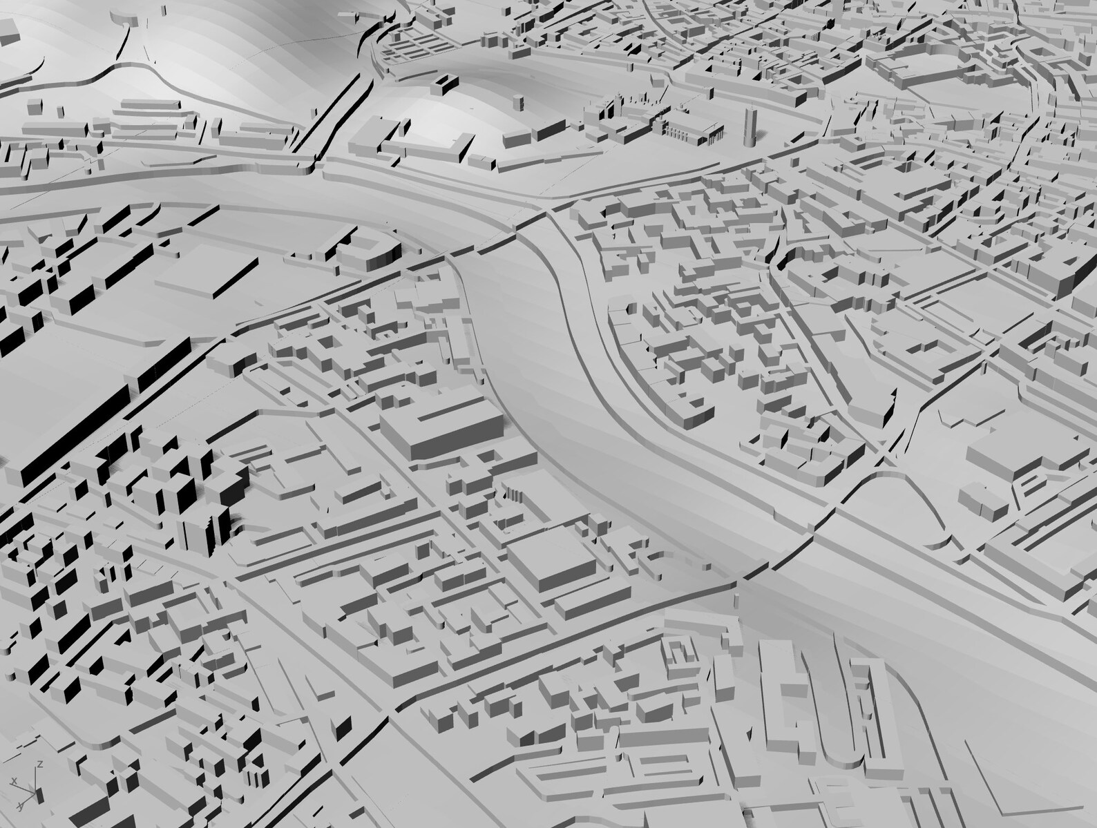 3D Vilnius Digital Files 3D STL File Vilnius 3D Map 3D | Etsy