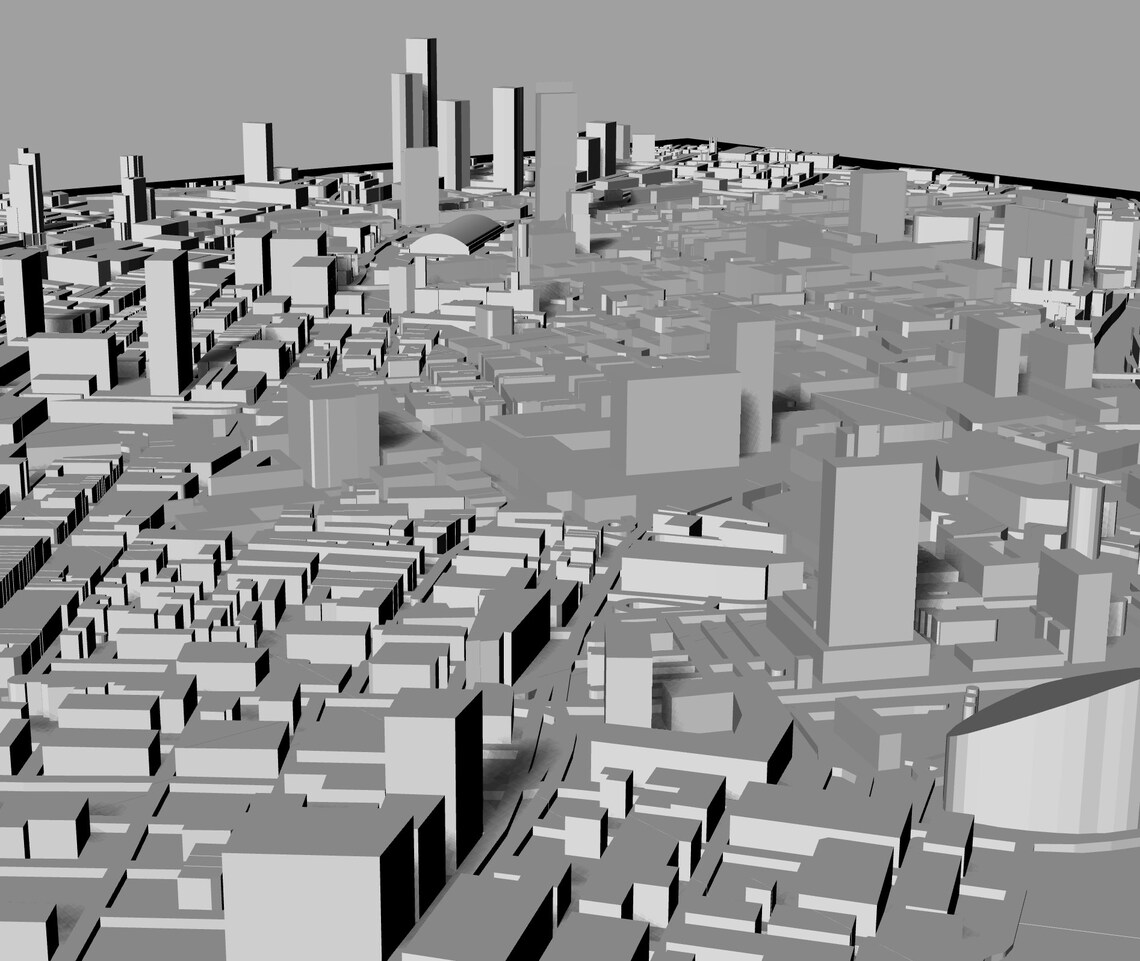 3D Manchester Digital Files 3D STL File Manchester 3D - Etsy