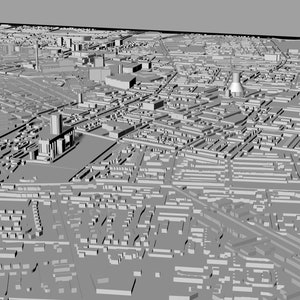 3D Liverpool | Digital Files | 3D STL File | Liverpool 3D Map | 3D City ...
