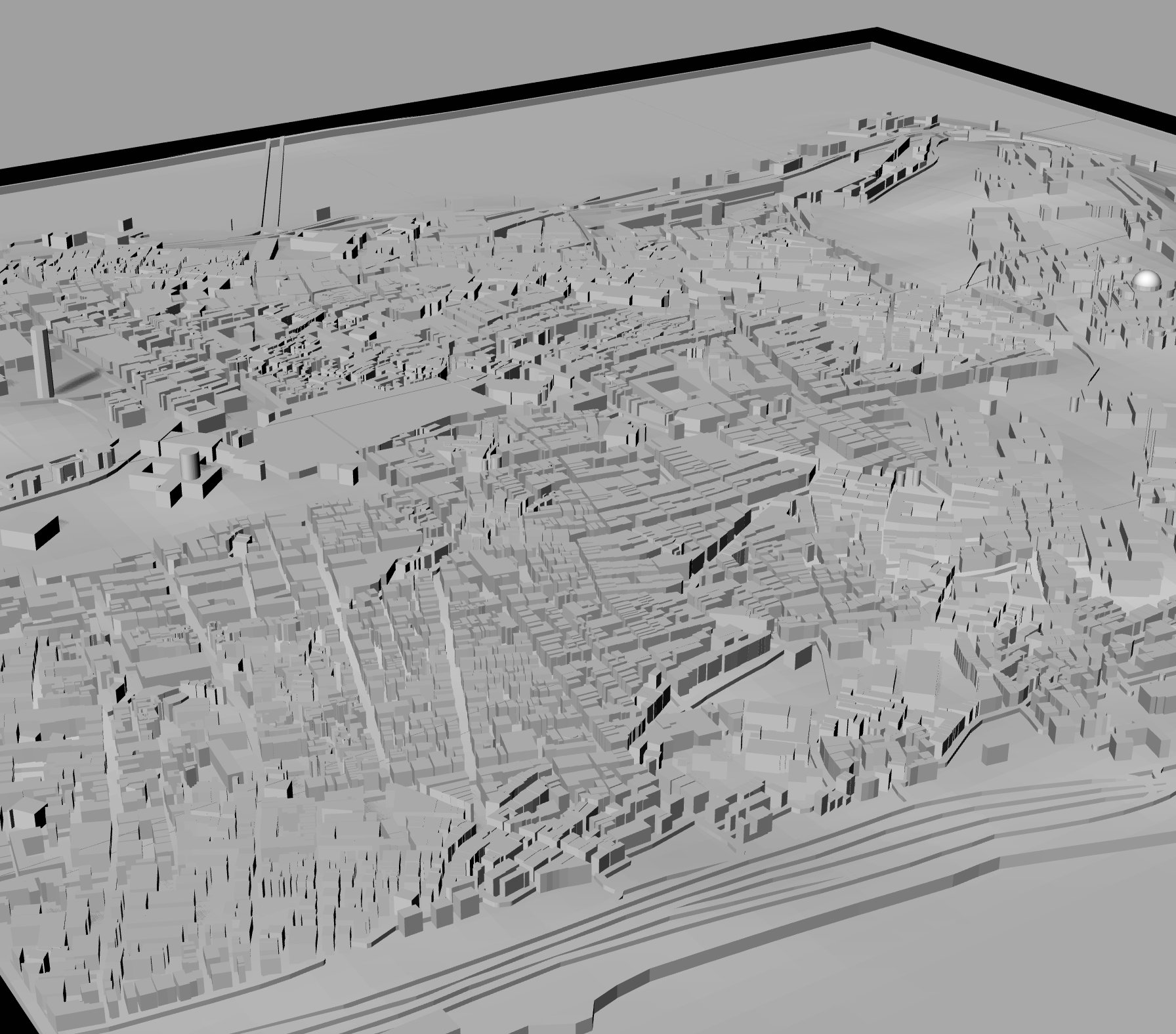 3D Istanbul Digital Files 3D STL File Istanbul 3D Map - Etsy