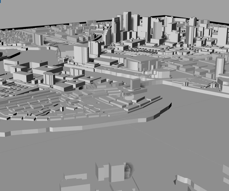 3D Tampa Digital Files 3D STL File Tampa 3D Map 3D | Etsy