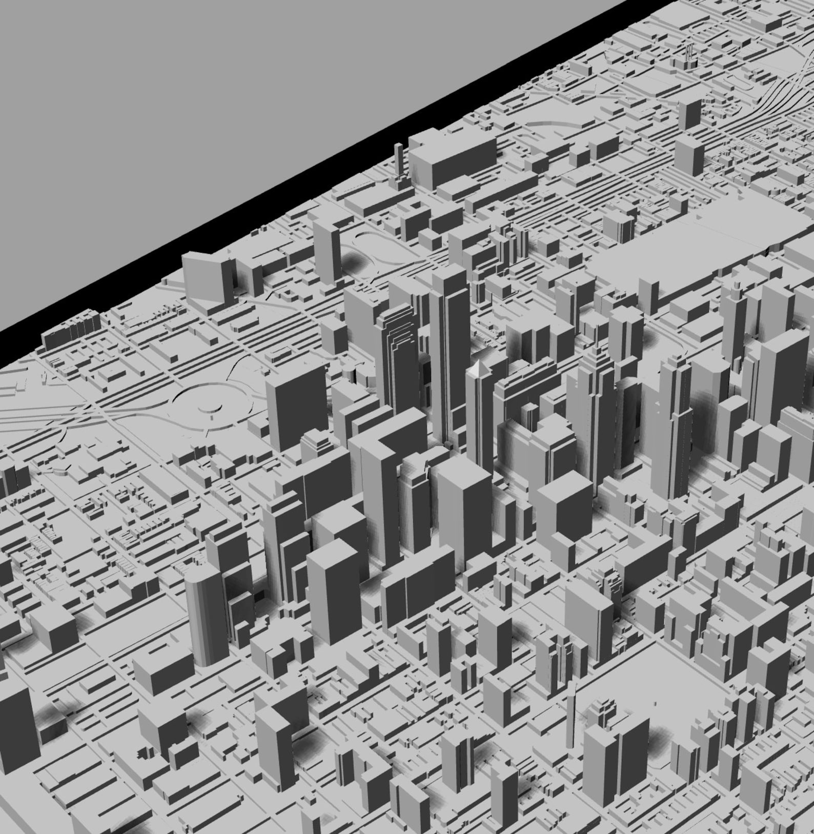 3D Philadelphia | Digital Files | 3D STL File | Philadelphia 3D Map ...