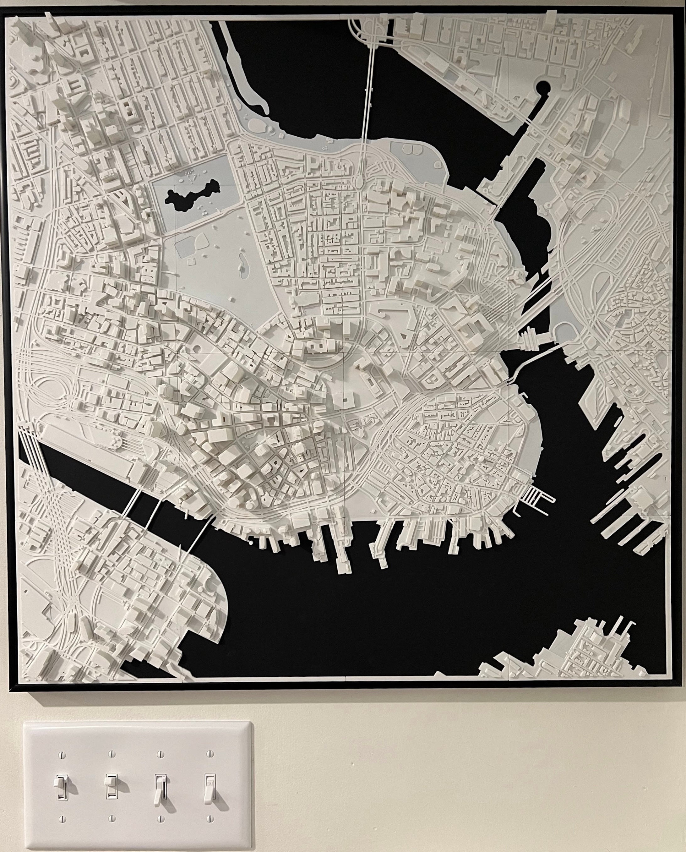 3D Boston Digital Files 3D STL File Boston 3D Map 3D - Etsy