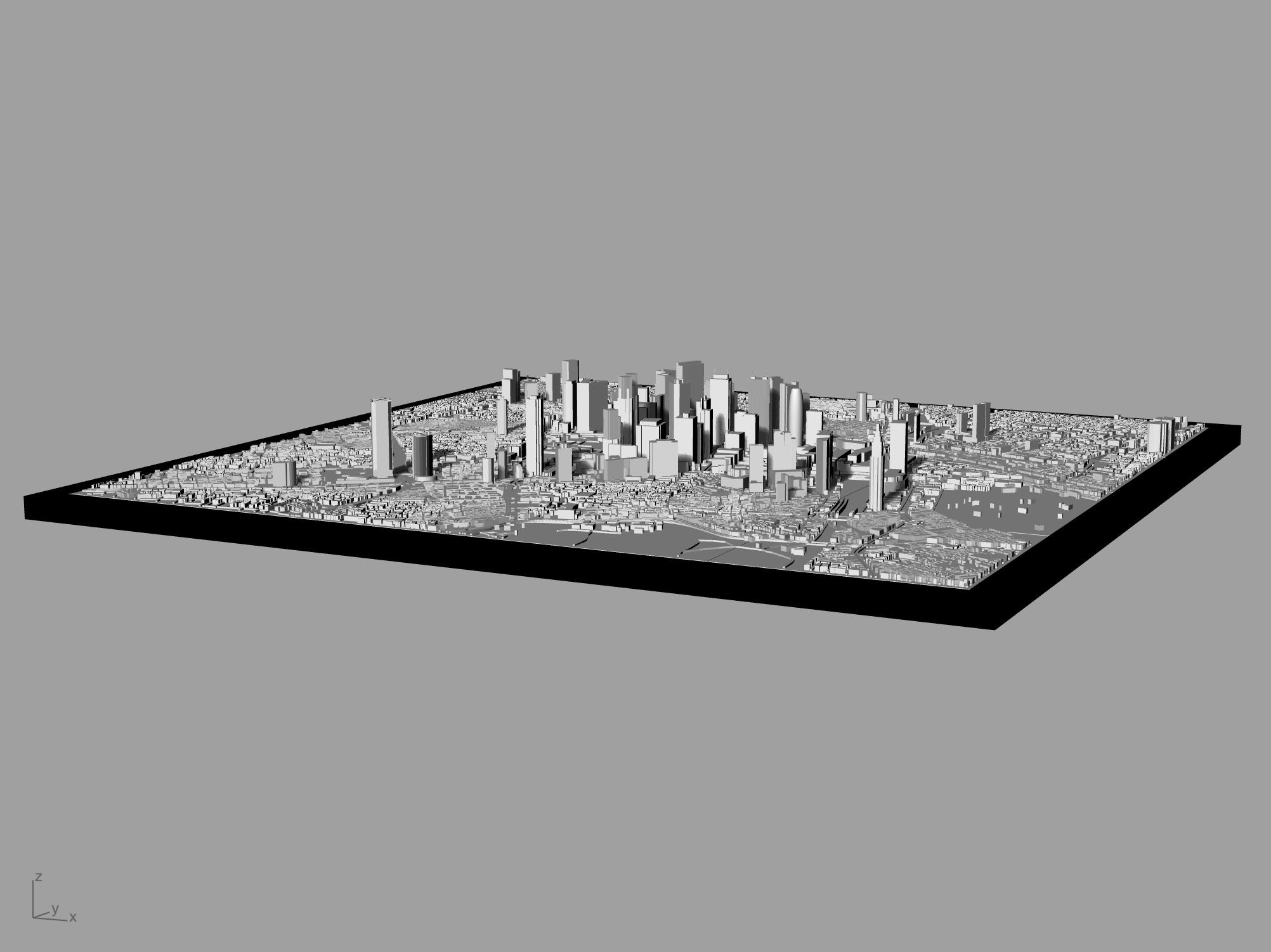 3D Tokyo Digital Files 3D STL File Tokyo 3D Map 3D - Etsy Australia