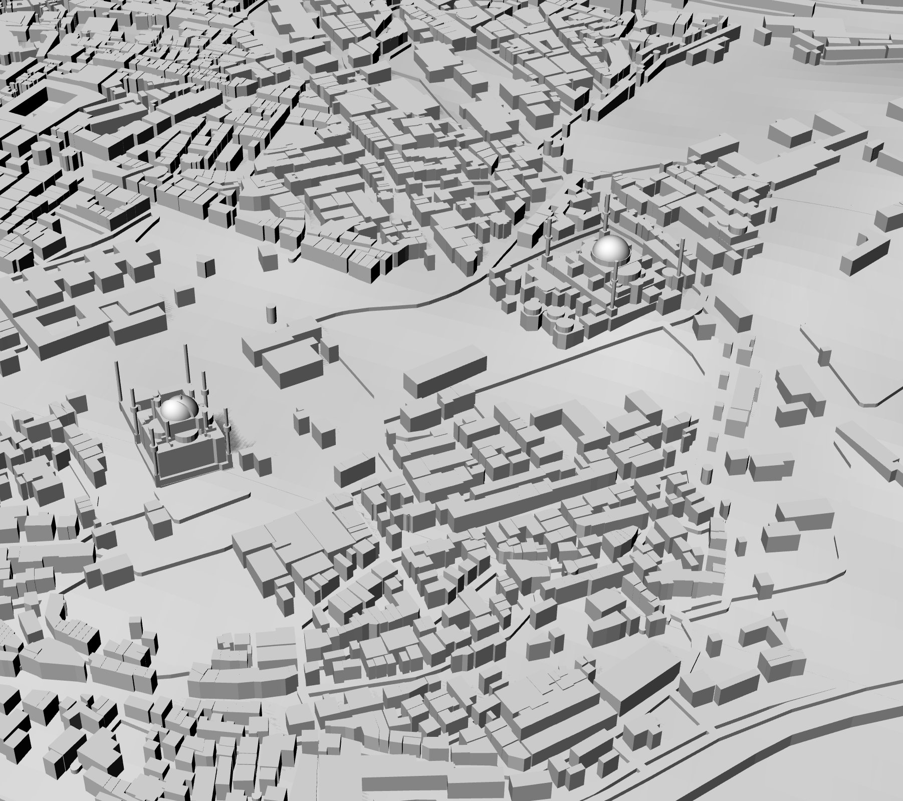 3D Istanbul Digital Files 3D STL File Istanbul 3D Map - Etsy