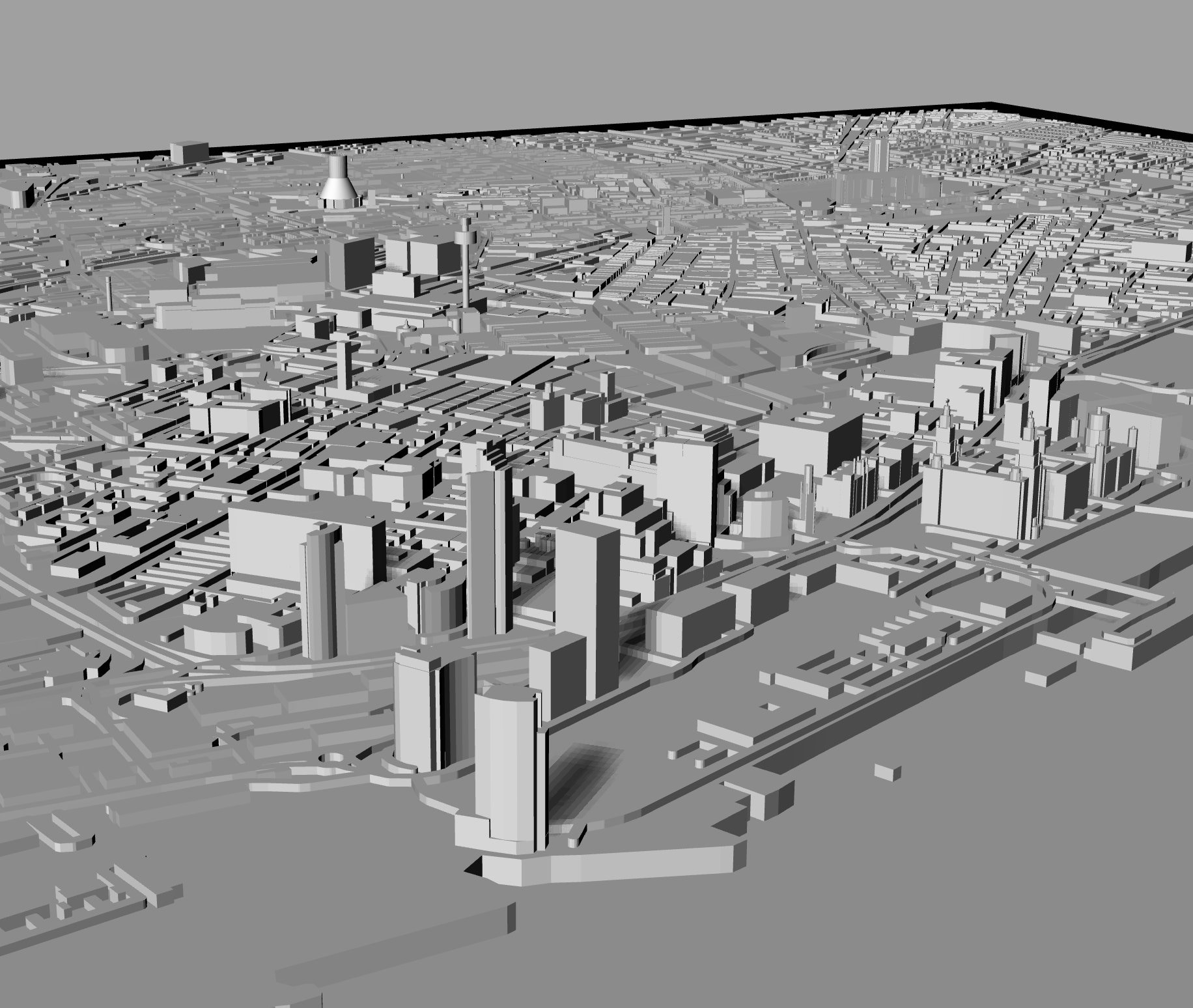 3D Liverpool Digital Files 3D STL File Liverpool 3D Map - Etsy