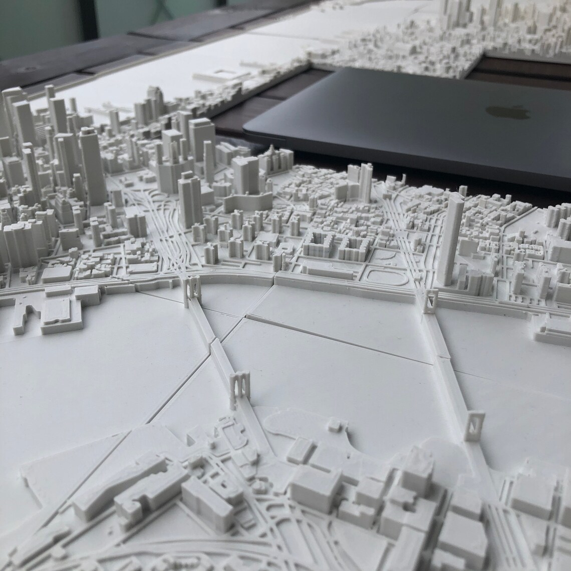 3D Manhattan Digital Files 3D STL File NYC 3D Map 3D | Etsy