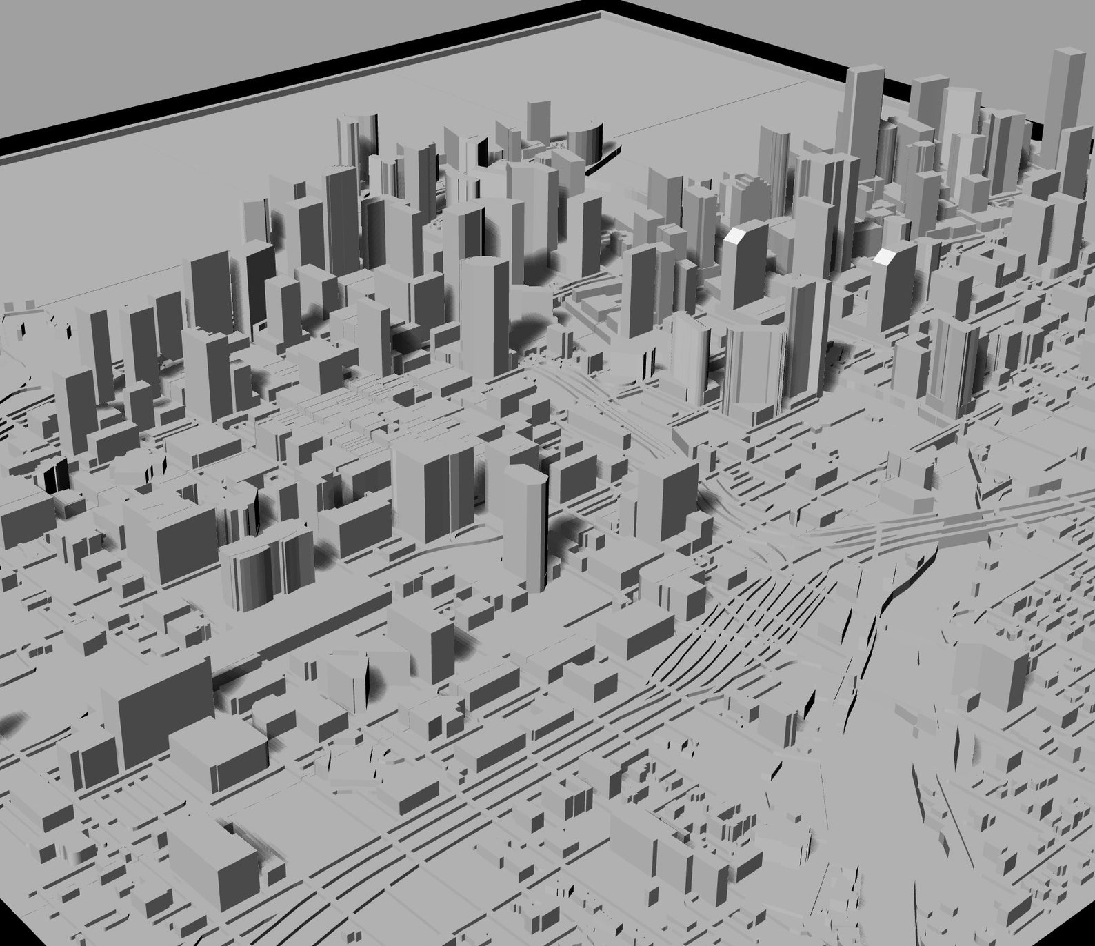 3D Miami | Digital Files | 3D STL File | Miami 3D Map | 3D City Art ...