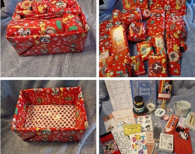 Disney Christmas 24 Day Advent Box - Etsy