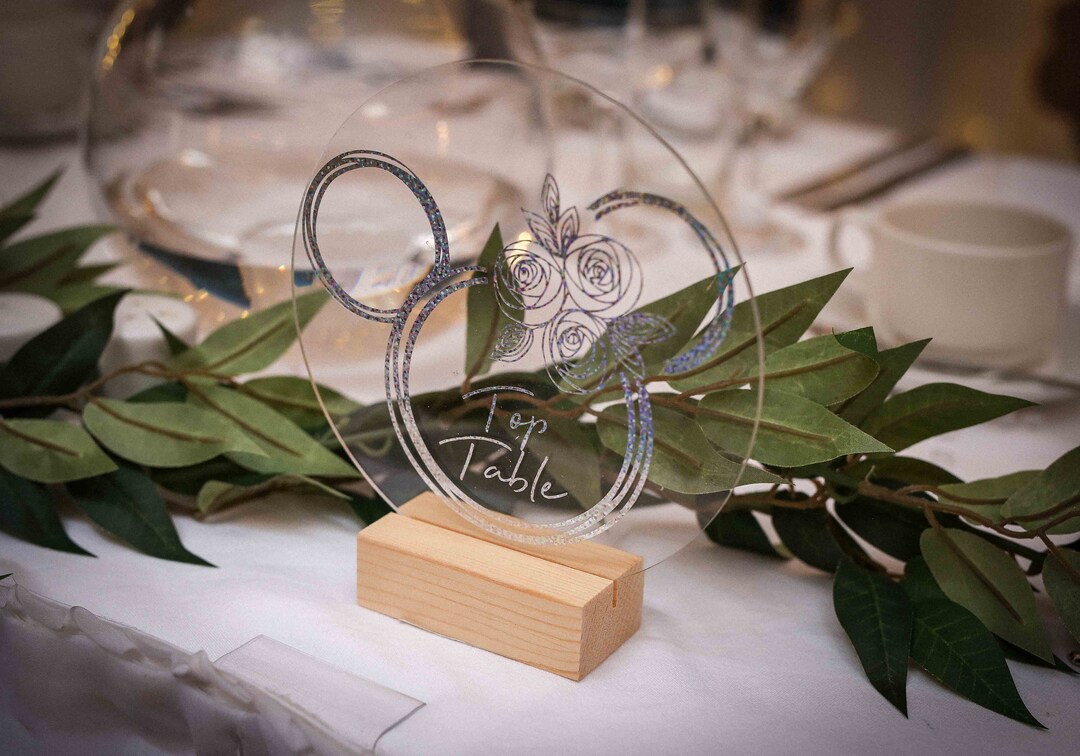 Disney Mickey Mouse Wedding Table Number Sign. - Etsy