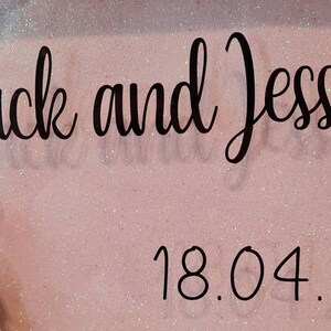 Wedding Frame Personalised With Name of Bride and Groom and - Etsy