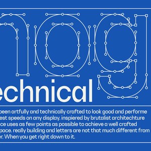 Geometric Sans Serif Logo Font Brulia - Etsy