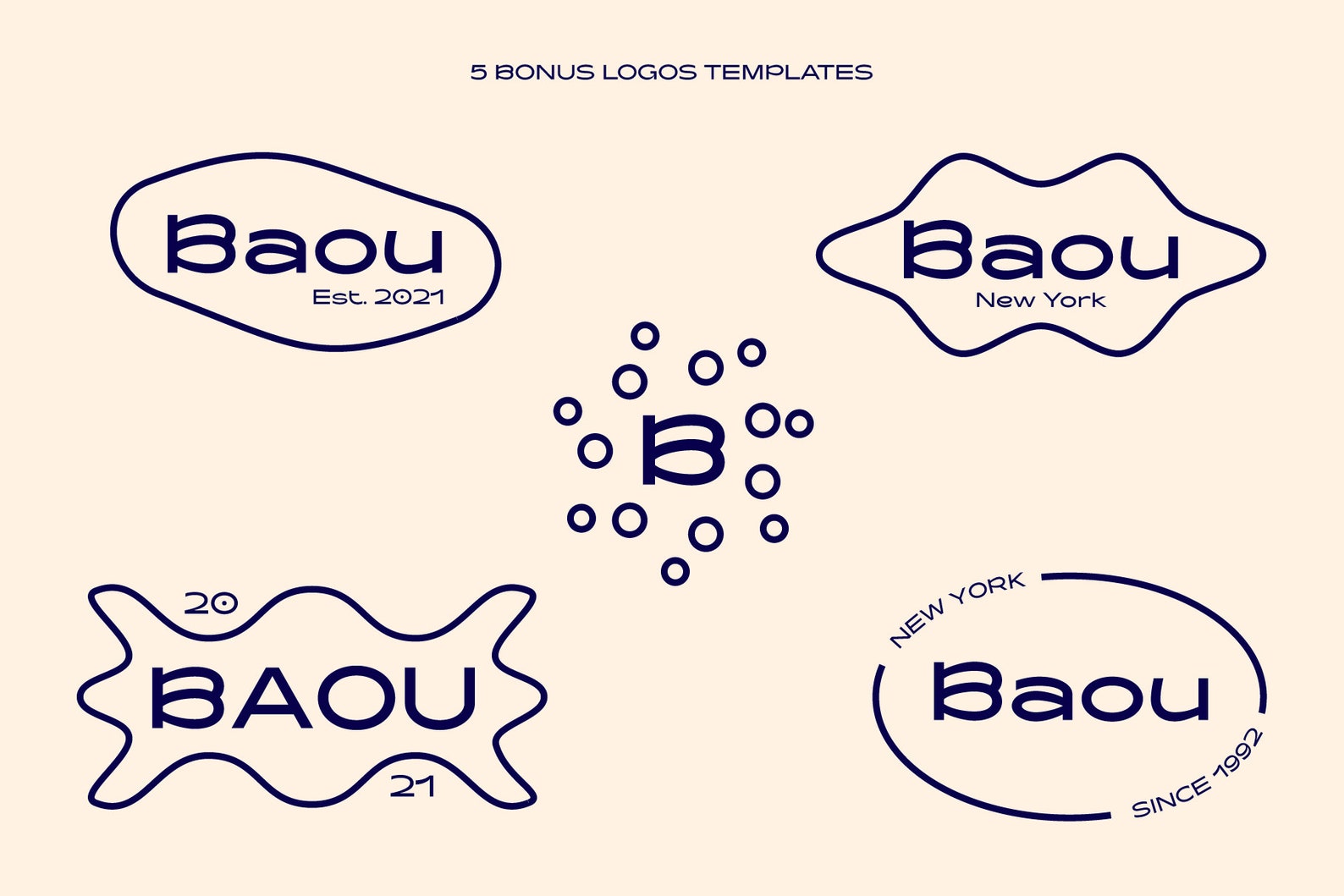 Baou Modern Sans Serif Font - Etsy