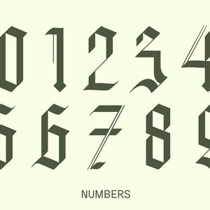 Fayte Modern Blackletter Font - Etsy