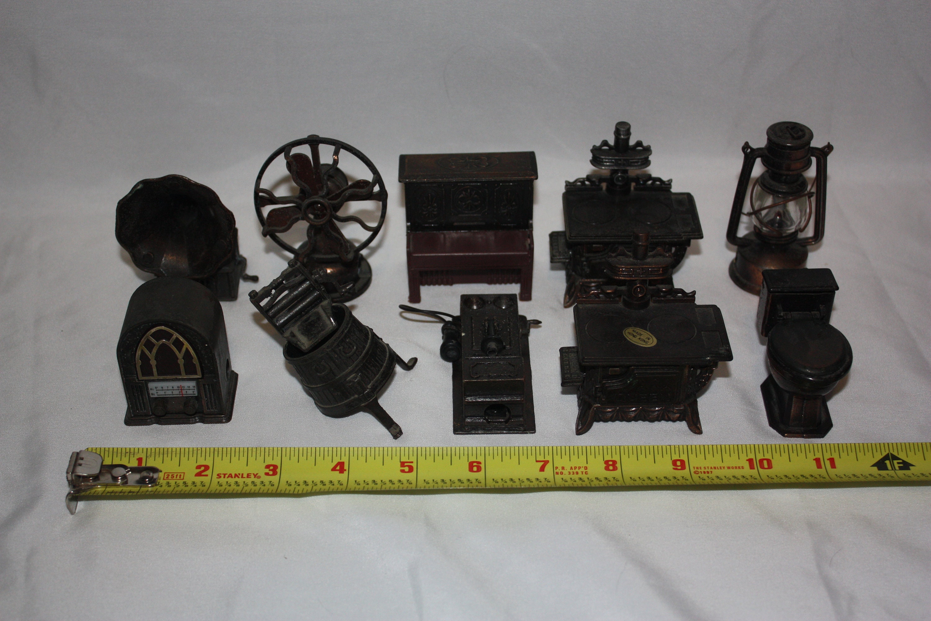 Vintage Die Cast Miniature Pencil Sharpeners, Lot of 10 - Etsy