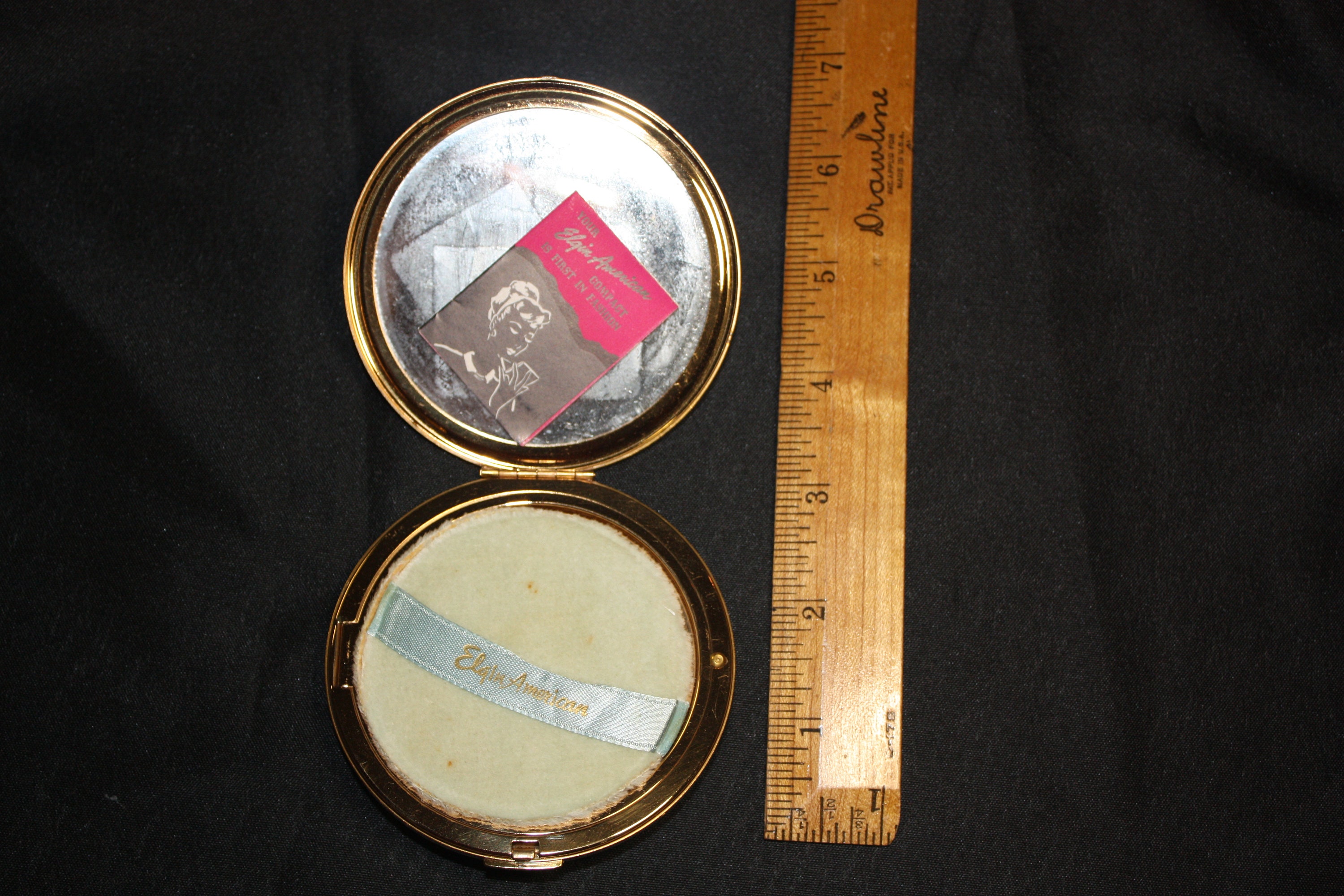 Vintage Elgin American Powder Compact - Etsy