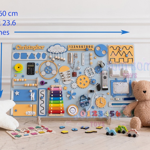 Baby Busy Board - Etsy