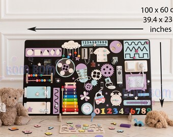 Extra Large Busy Board for Kidseducational Toys for 1 Year - Etsy