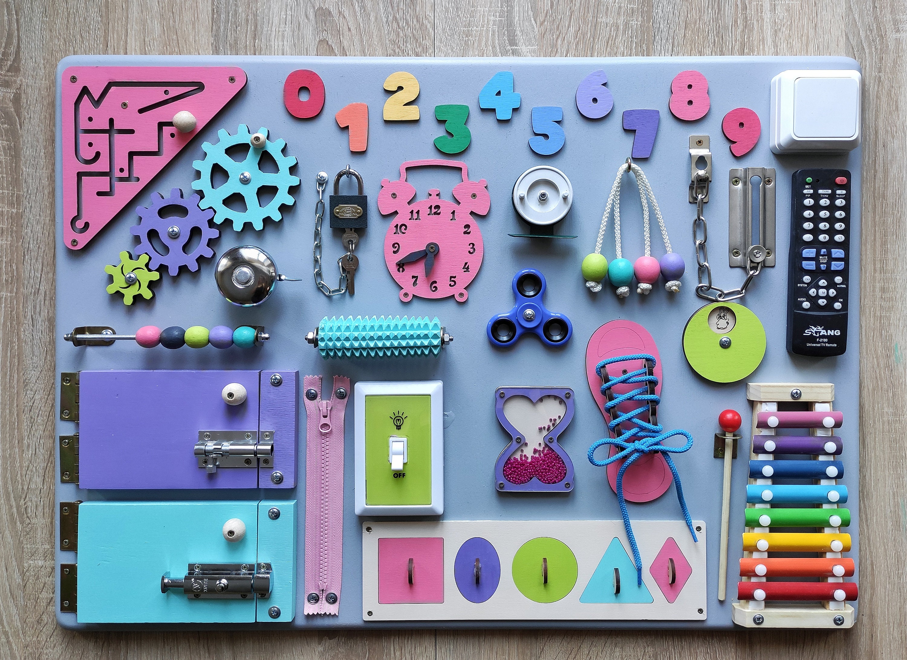 40x24 inches Personalized Busy BoardBusy boardToddler Busy | Etsy