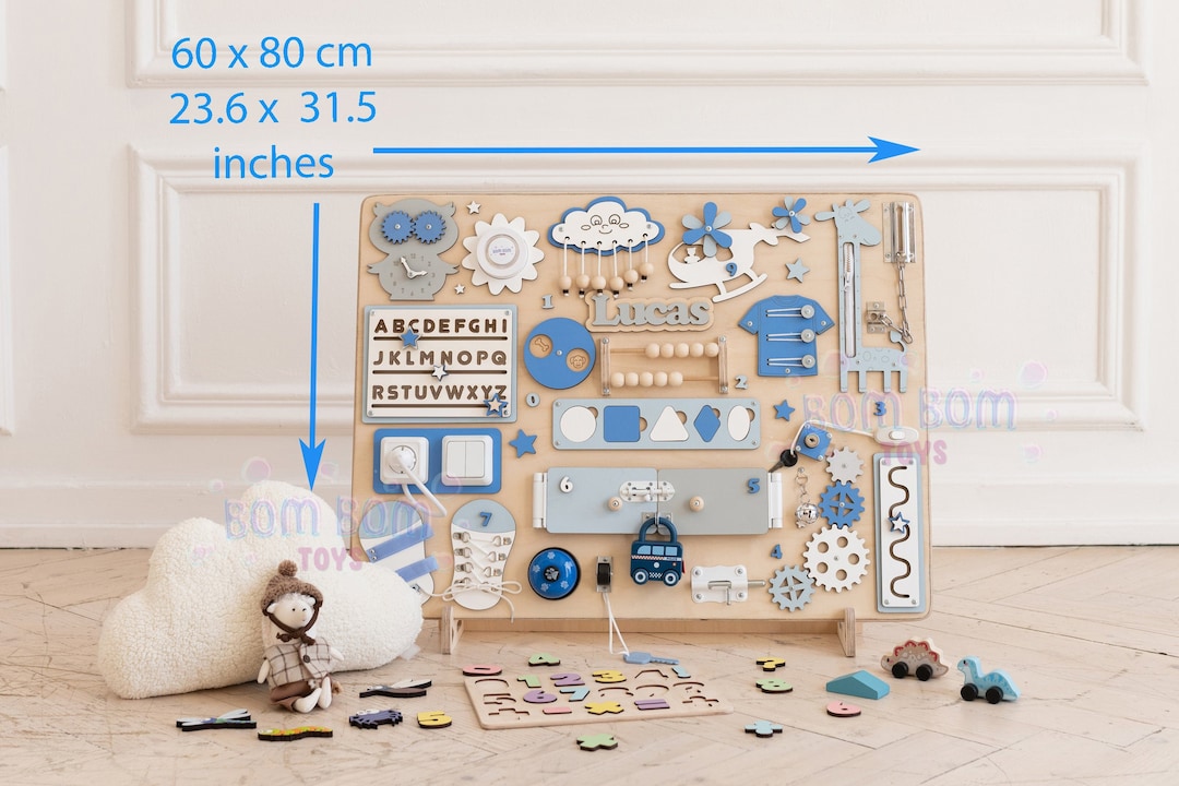 Last SALE Extra Large Busy Board Gift for Boy, Busy Board in Stock,fast ...