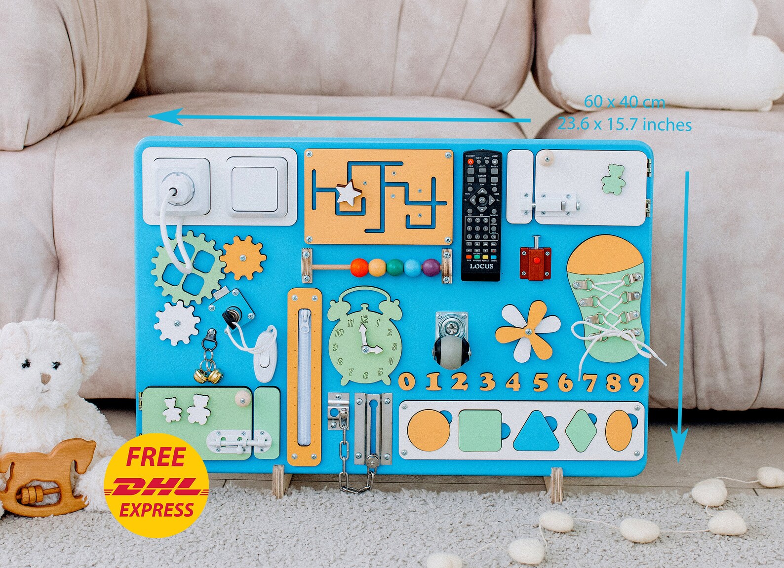 SPECIAL OFFER Montessori Wooden Toys,fidget Boards,latch Boards,fast ...